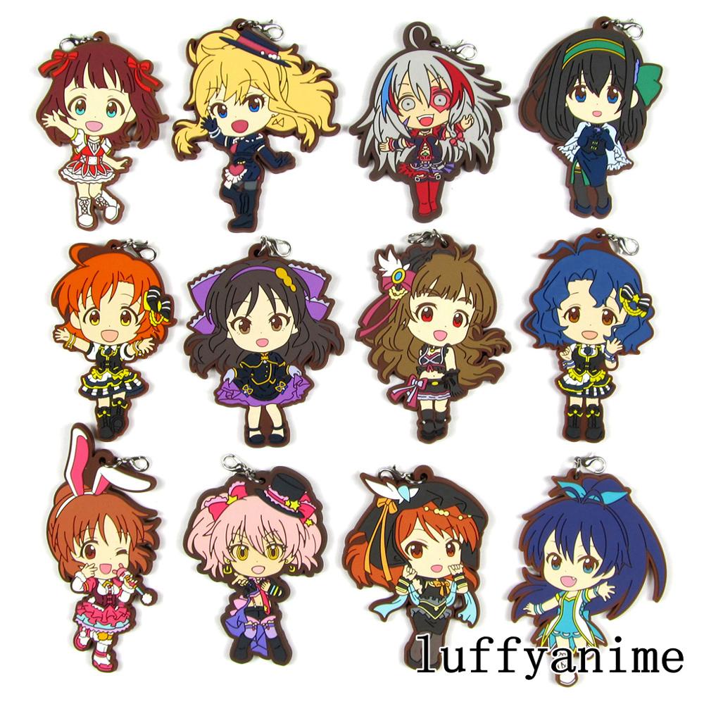 THE IDOL MASTER MILLION LIVE! Mascot Rubber Pendant idolmaster ichiban ...