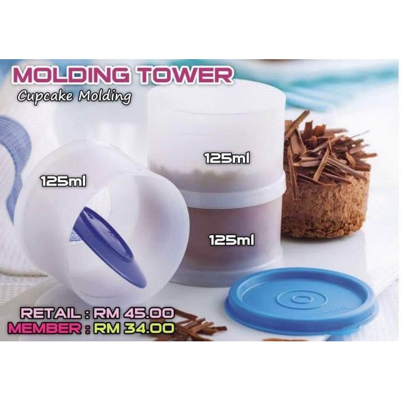Tupperware Molding Tower Set (3) | Shopee Philippines