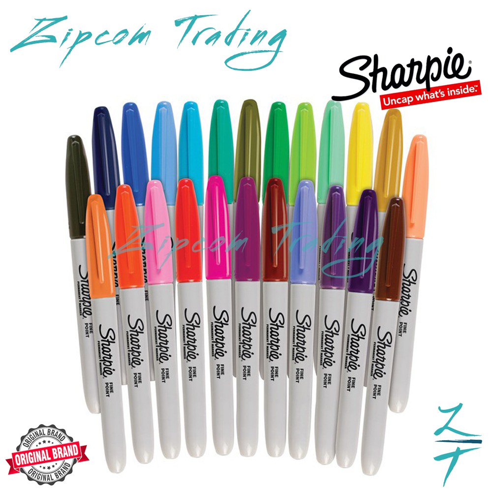 Sharpie Fine Point Permanent Marker Pen | Shopee Philippines