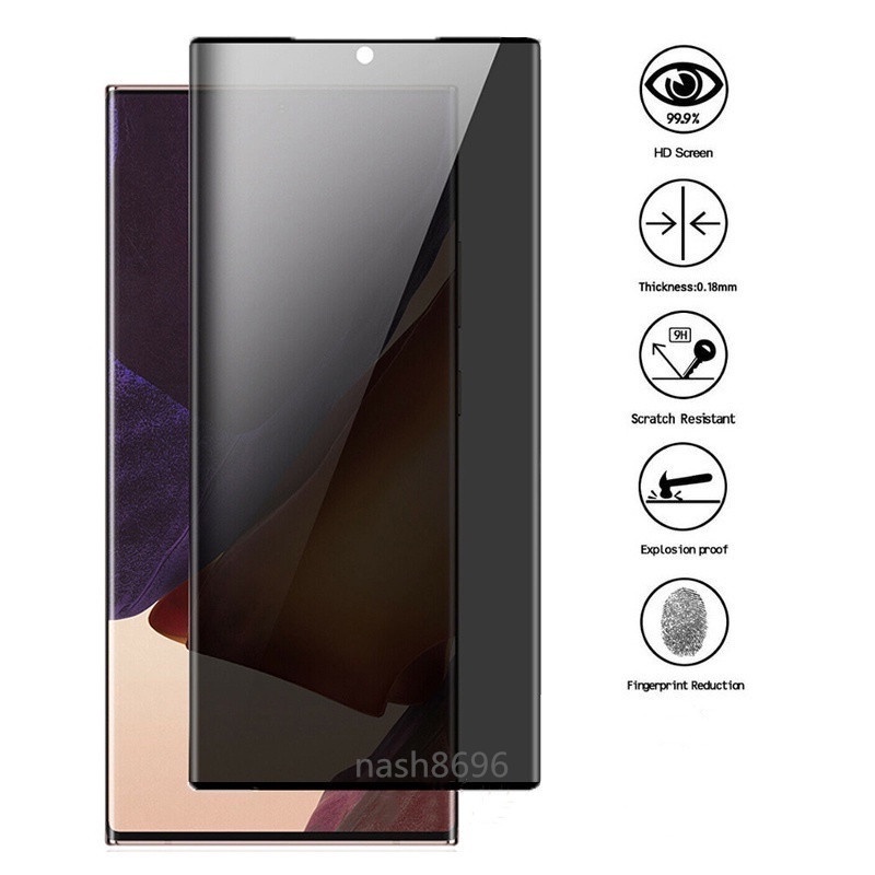 Samsung S22 S23 S24 S25 Ultra Privacy Tempered Glass for Samsung S21 ...