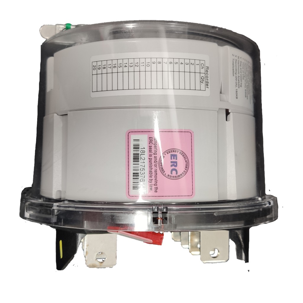 GE/ALCARA Electric Meter KWH CT Rated 3 Phase 3 Wire 120V- 480VAC ...