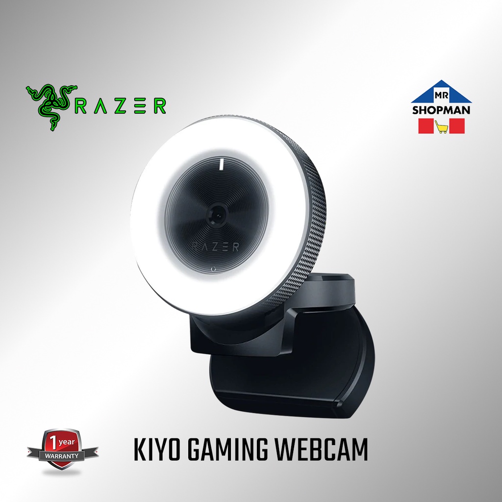 Razer Kiyo Gaming Webcam w/ Ring light Camera | Shopee Philippines