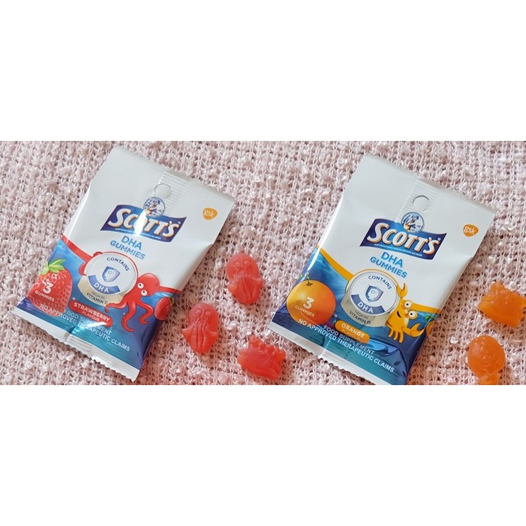 Scott’s DHA Gummies 3s - Orange / Strawberry | Shopee Philippines