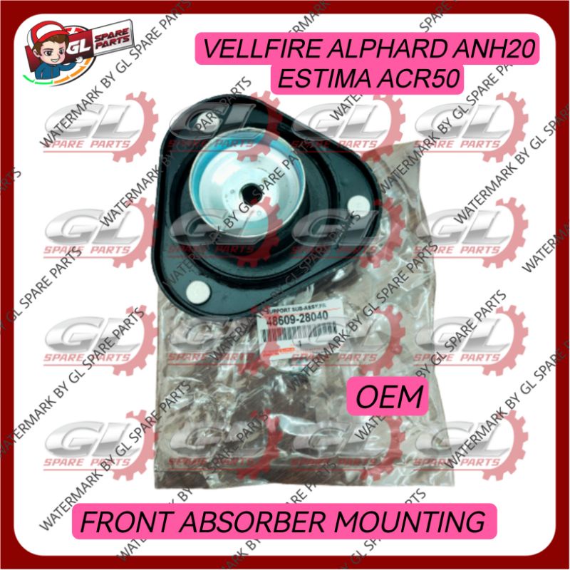 TOYOTA ESTIMA ACR50 GSR50 VELLFIRE ALPHARD ANH20 FRONT ABSORBER ...