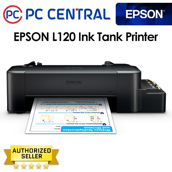 Epson L120 Single Function Ink Tank Printer | Shopee Philippines