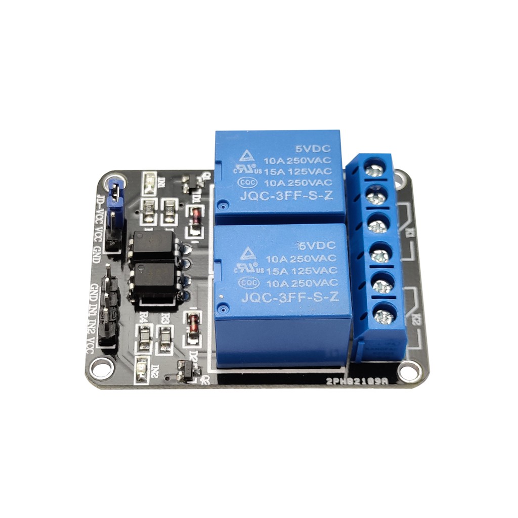 5V 2 Channel Relay Module 5v Shield for Arduino raspberry pi ARM PIC ...