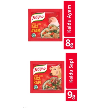 Royco Chicken Royco beef (chiken/beef) 8 gr (12x8g) | Shopee Philippines