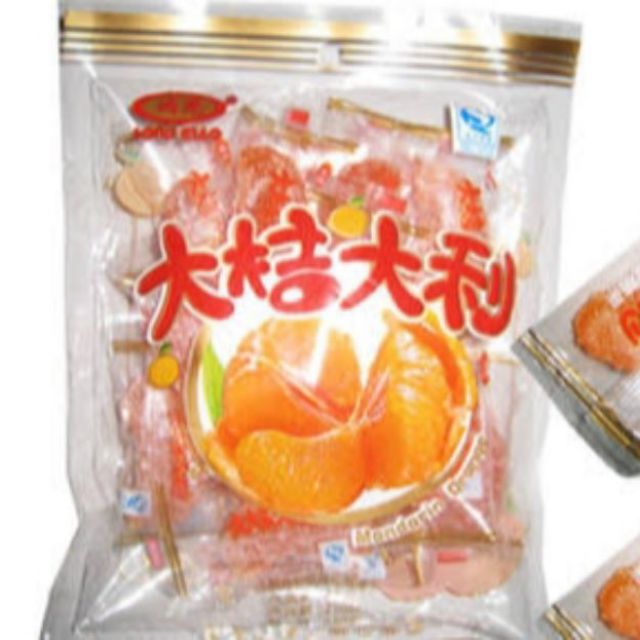 Mandarin Orange Candy 100g | Shopee Philippines
