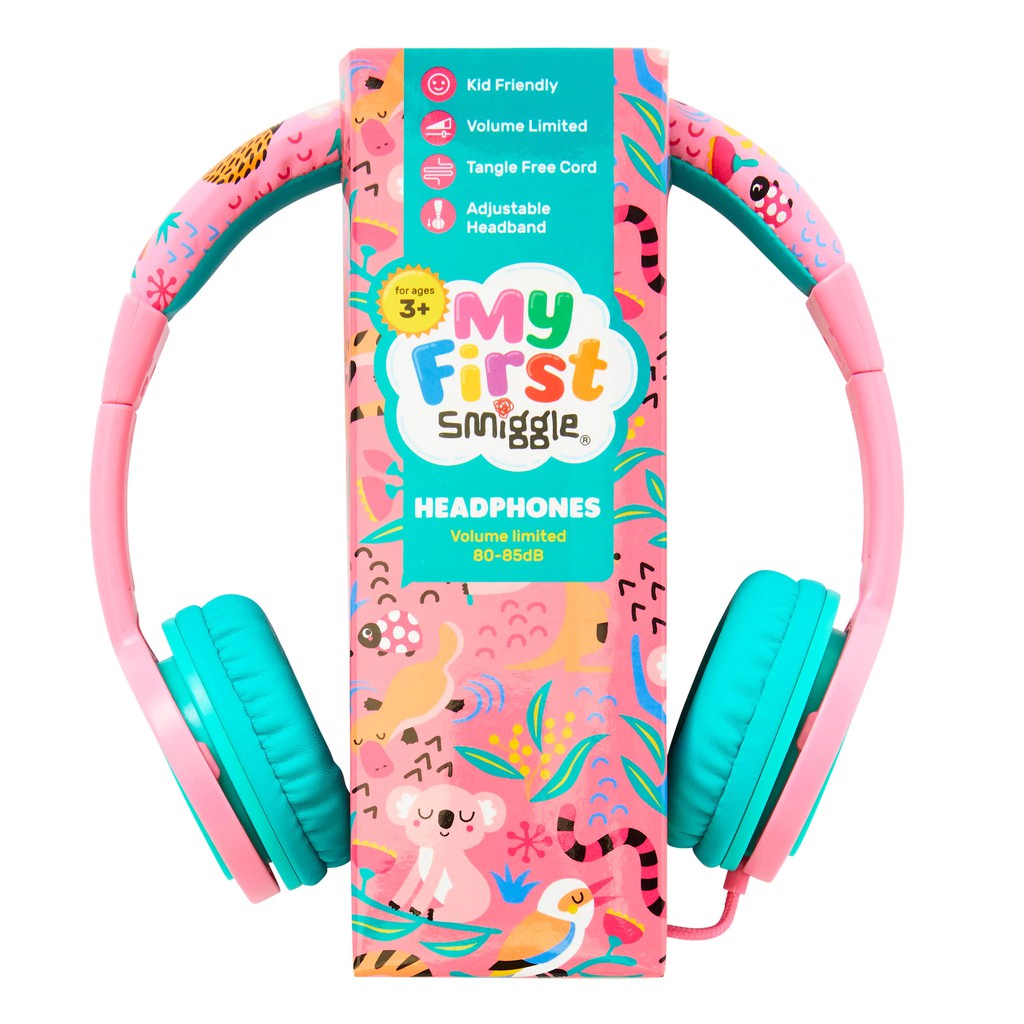 SMIGGLE MY FIRST HEADPHONES FOR KIDS 3yrs and above (no mic) | Shopee ...