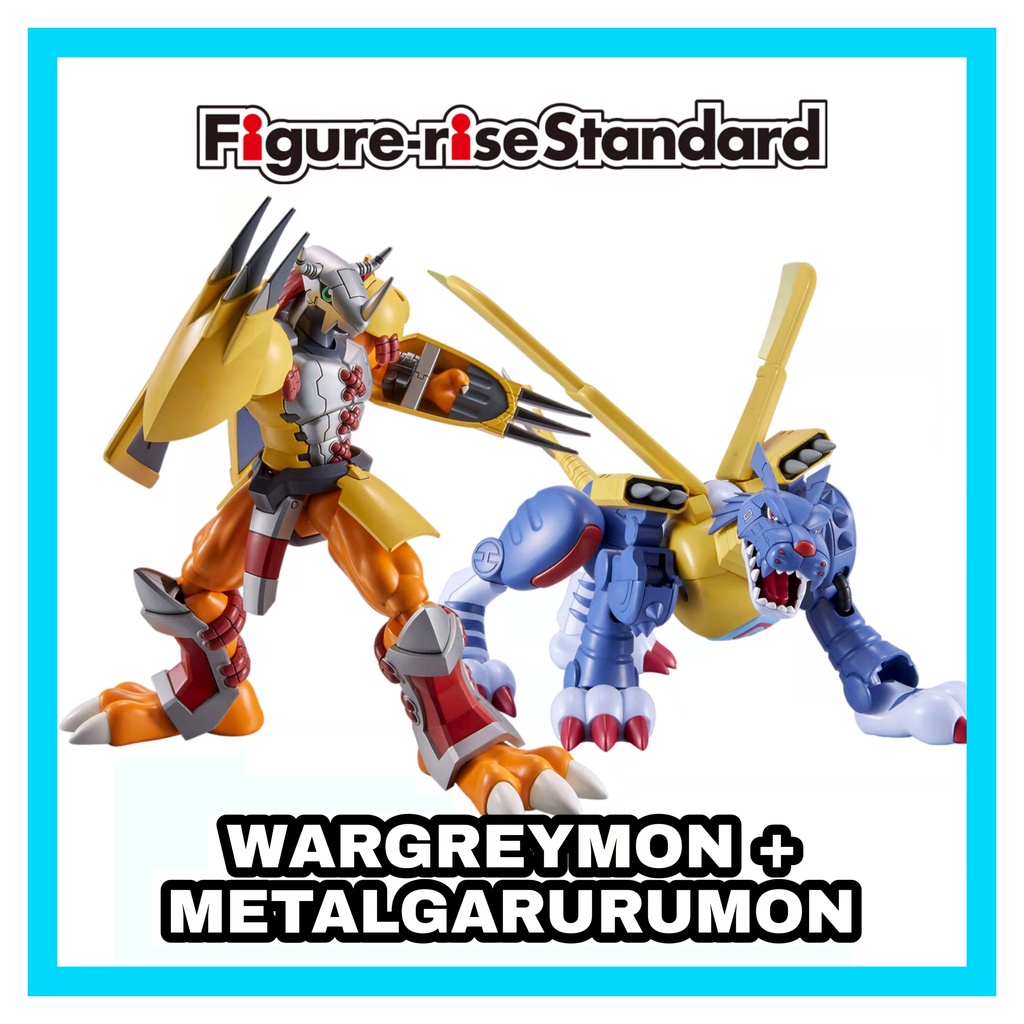 (MY) Bandai FRS Figure Rise Standard Amplified Black Wargreymon ...