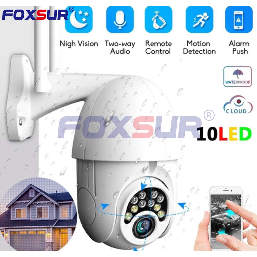 V380 Q10 IP CAM WIFI Camera Monitor Indoor Outdoor 1080p HD Dome Camera ...