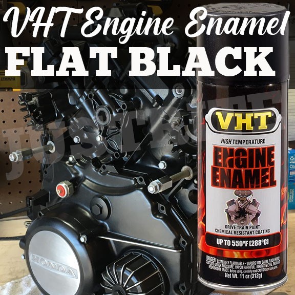 VHT Engine Enamel FLAT BLACK Spray Paint Spraypaint | Shopee Philippines