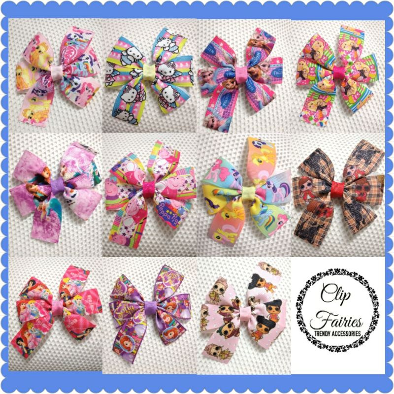 Barbie Disney Princess Sofia LOL 1 pair Pinwheel Hairclips | Shopee ...