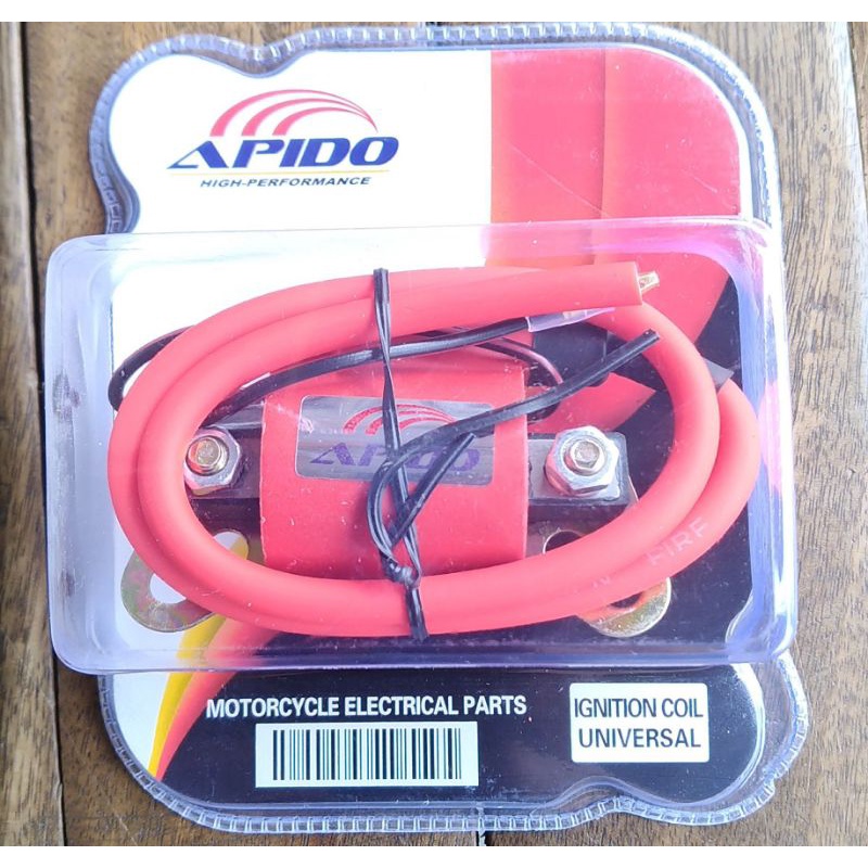 APIDO IGNITION COIL UNIVERSAL CARB TYPE original made in thailand ...