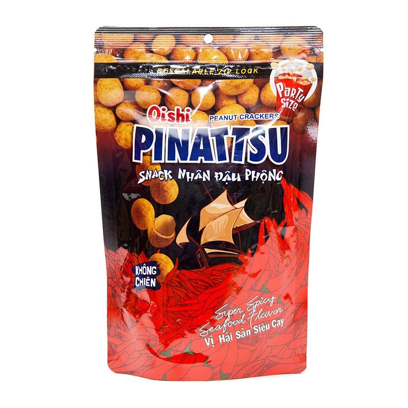 Pinattsu peanuts 95g with all flavors of coconut milk, cheese, seaweed ...
