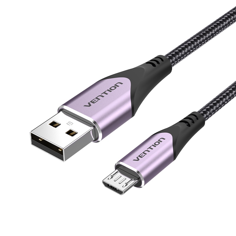 Vention Micro Usb Cable 2A Nylon Fast Charge Data For Android Mobile ...