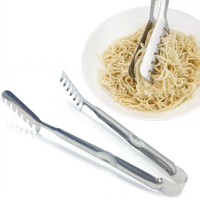 【KH】Stainless Steel Ice Tong Lightweight Kitchen Serving Tongs Sugar ...