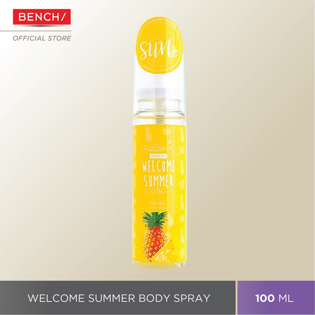 TCB7100C - BENCH/ Welcome Summer Body Spray 100ml | Shopee Philippines