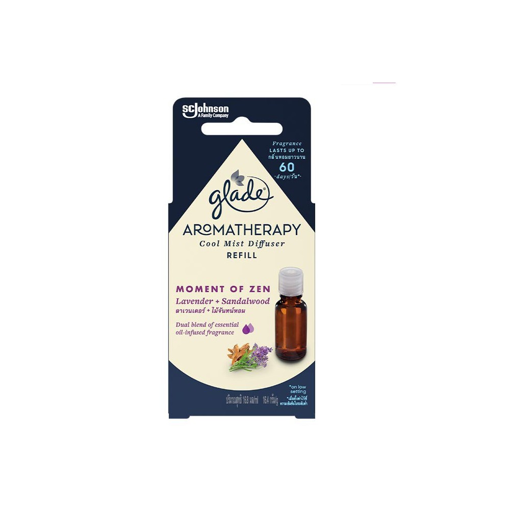 Glade Aromatherapy Electric Diffuser Refill - Lavender 16.8ml | Shopee ...