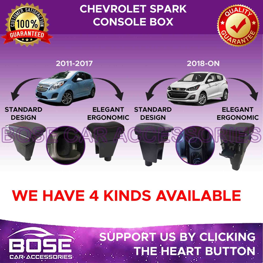 Chevrolet Spark 2011 Onwards Accesoires OEM Armrest Console Box Premium ...