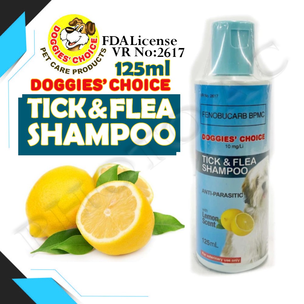 Doggies Choice Tick & Flea Shampoo w/ Conditioner - 125ml | Shopee ...