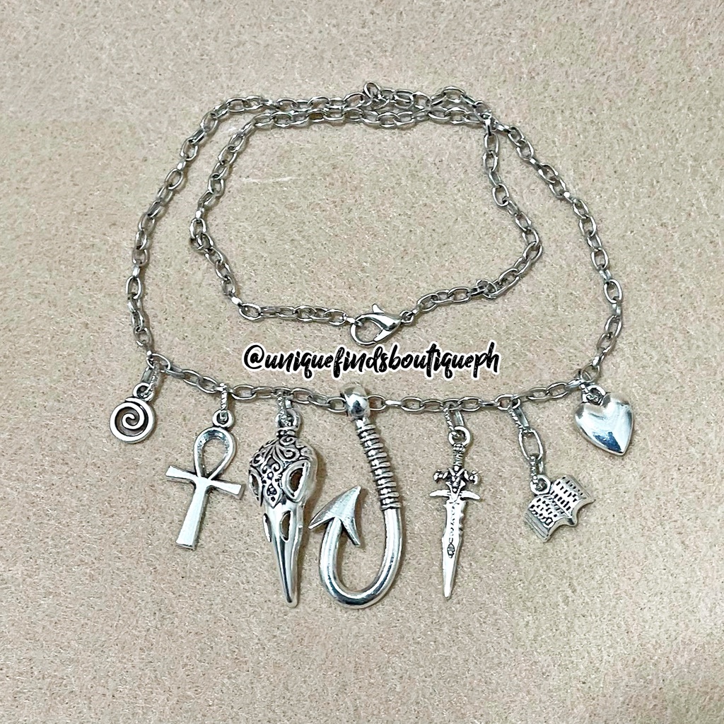 The Endless Sigils Necklace inspired by The Sandman | siblings charm ...