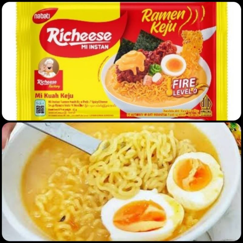 Richeese RAMEN Cheese Sauce | Ricis Vegetable Boiled Noodles | Richese ...