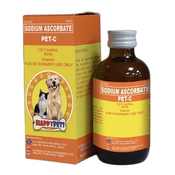 Pet C Vitamins for Dogs and Cats (60ml) | Shopee Philippines