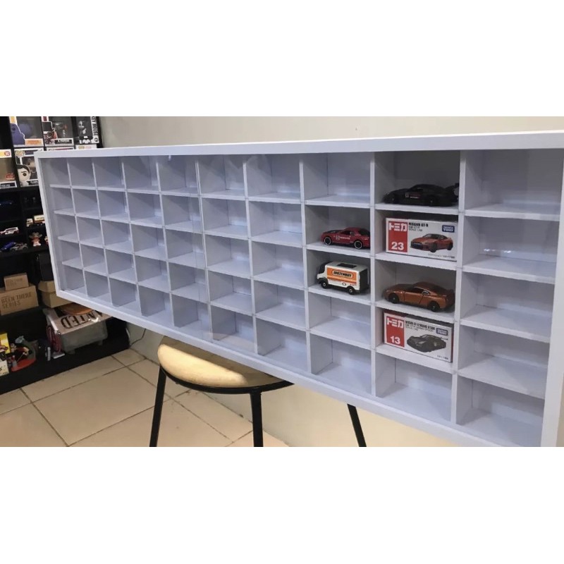 50's landscape 1:64 scale Diecast display rack storage box | Shopee ...
