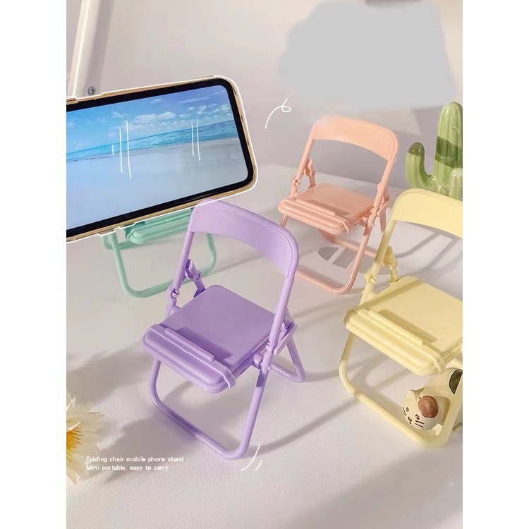 Chair Stand Creative Chair Shape Lazy Phone Stand Mobile Phone Holder ...