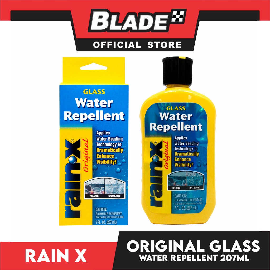 Rain-X Original Glass Water Repellent 207ml Dramatically Enhance ...