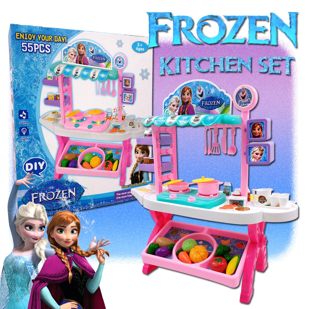 My Little Pony/Frozen Complete Kitchen Toy set with Lights and Sounds ...