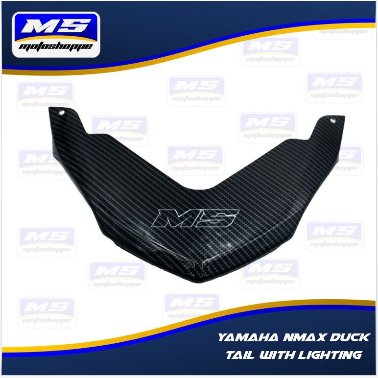 YAMAHA NMAX DUCK TAIL COVER WITH LIGHTING - MOTOSHOPPE | Shopee Philippines