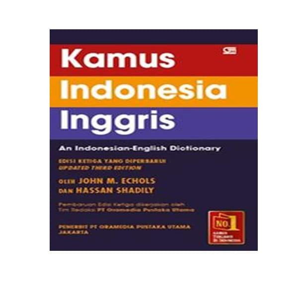 Indonesian Dictionary - English Updated Third Edition (Hc) | Shopee ...