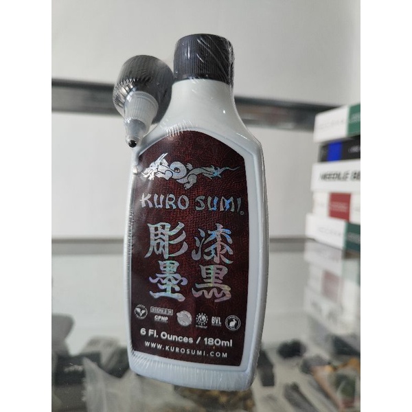 kuro Sumi Black Tattoo Ink 6oz | Shopee Philippines