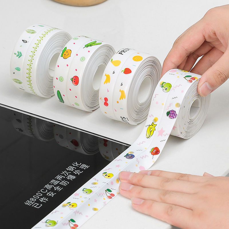 Kitchen Beautiful Seam Stickers Waterproof Mildewproof Oil-proof ...
