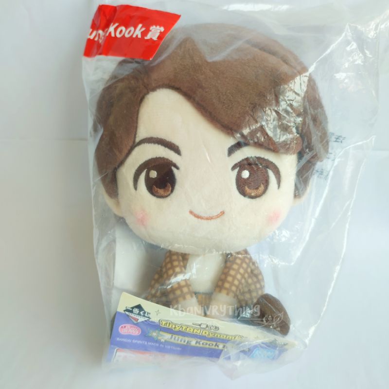 Ichiban Kuji - BTS - Jungkook, Jimin, V, Jin, J-Hope, RM & Suga Asstd. Tinytan Plush | Shopee ...