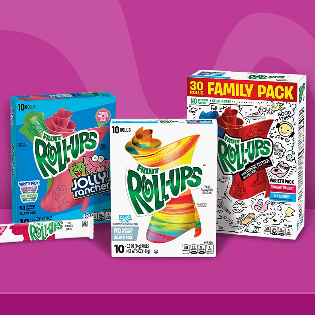 Fruit Roll-Ups Flavored Snacks Variety Pack usa | Shopee Philippines