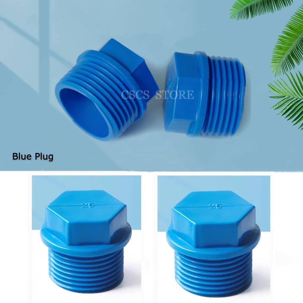 PVC Blue Fittings 1/2" to 1" Elbow, Tee, Coupling, Male Adaptor, Female ...