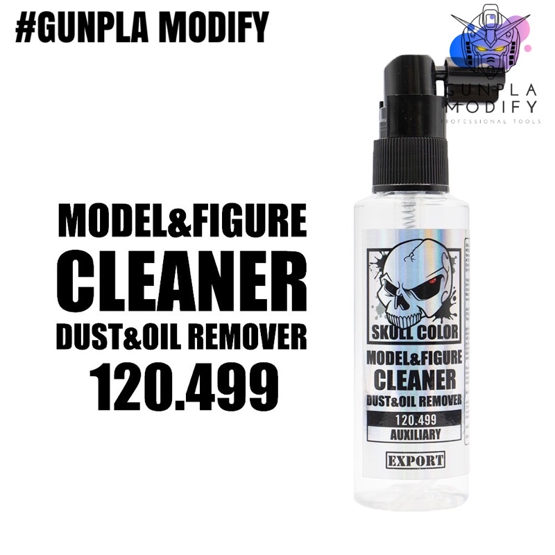 SKULL COLOR Cleaning Solution Model Figure Removes Dust And Stains Size ...