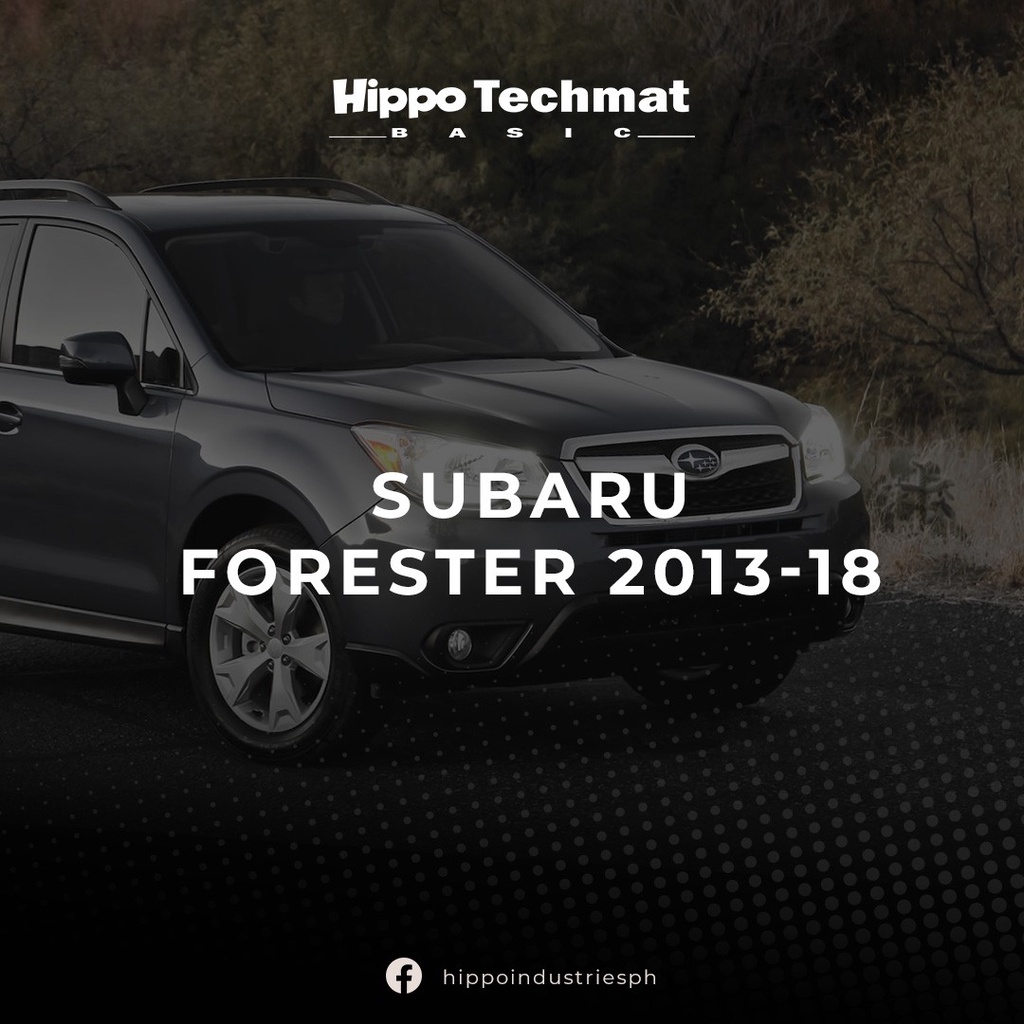 Subaru Forester 2013-2018 2 Rows - Hippo Techmat Basic | Shopee Philippines