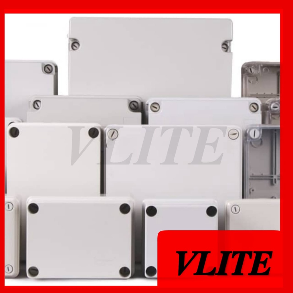 VLITE Weatherproof Enclosure Box IP56 /Junction Box / PVC Electrical ...