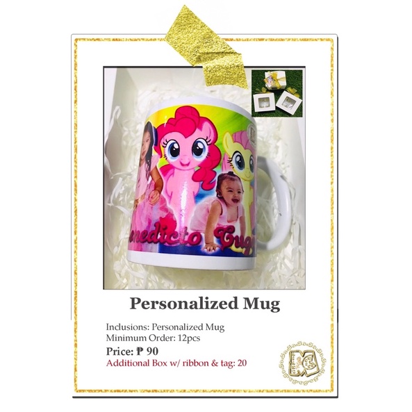 Personalized mug souvenir 11oz (free layout) | Shopee Philippines