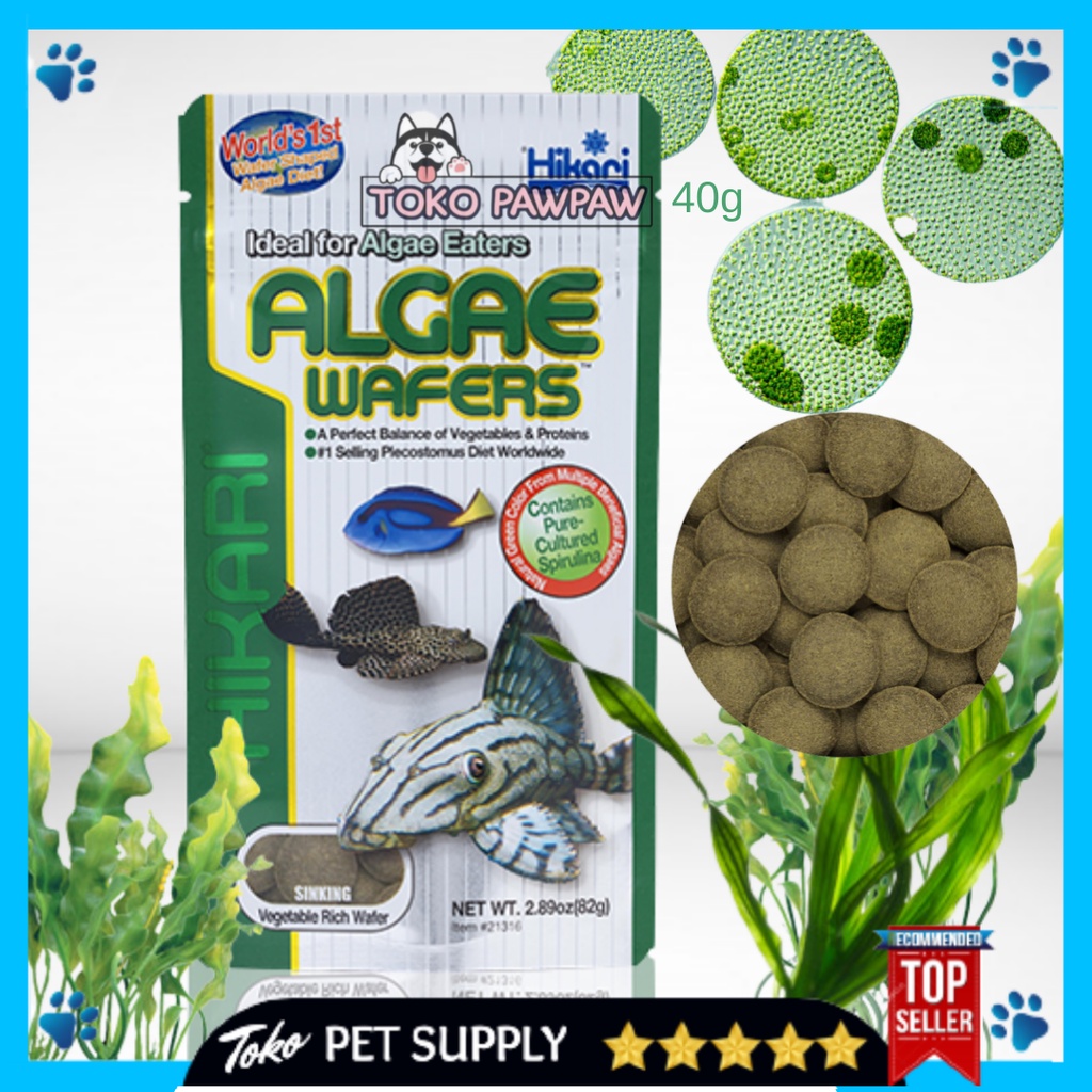 Best Premium Fish Food Ornamental Fish Food Pellet Feed HIKARI ALGAE ...