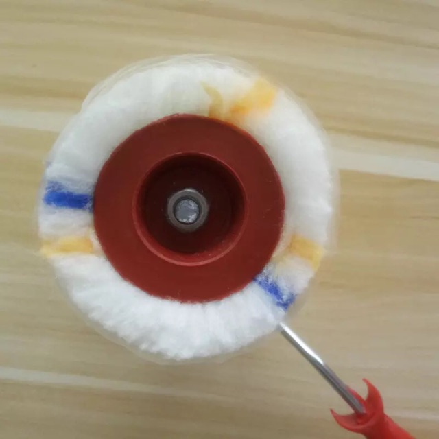Paint roller brush 7"inches with handle Cotton type | Shopee Philippines
