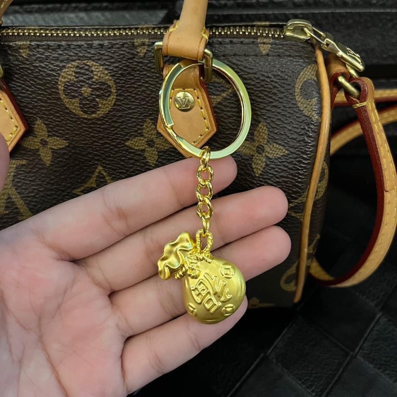 LUCKY CHARM 999 MONEY PAO W/福 SIGN CHARM KEYCHAIN | Shopee Philippines