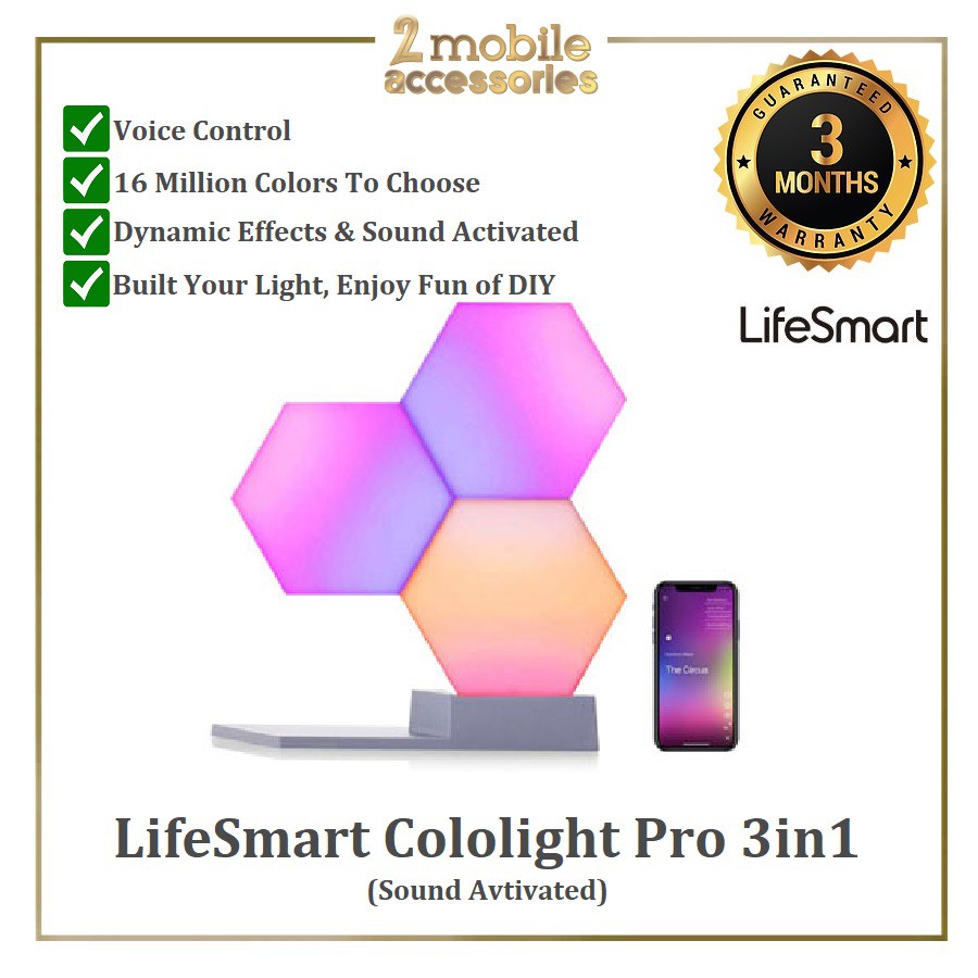 Lifesmart Cololight Pro 3 in 1, Voice Control Smart LED Light, Quantum ...