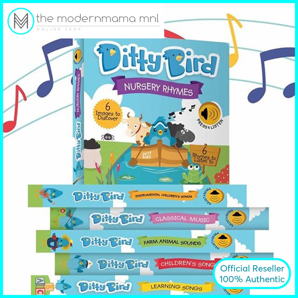 Ditty Bird Interactive Musical and Sound Books All Titles | Shopee ...