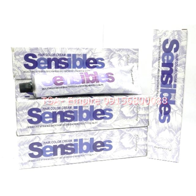 Sensibles Hair Color Cream | Shopee Philippines