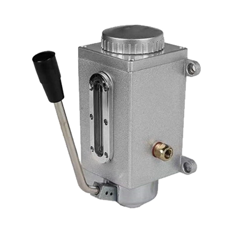 PCF* Manual Lubricating Oil Pump 1L 4mm Double Outlet Port Oiler Hand ...